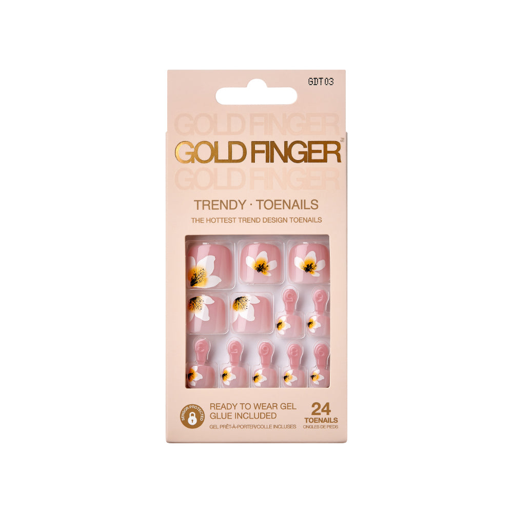 Trendy Toenails - Honey Daisy – Ivy Beauty