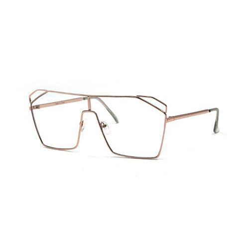 Clear Metal Frame Shades #30 – Ivy Beauty